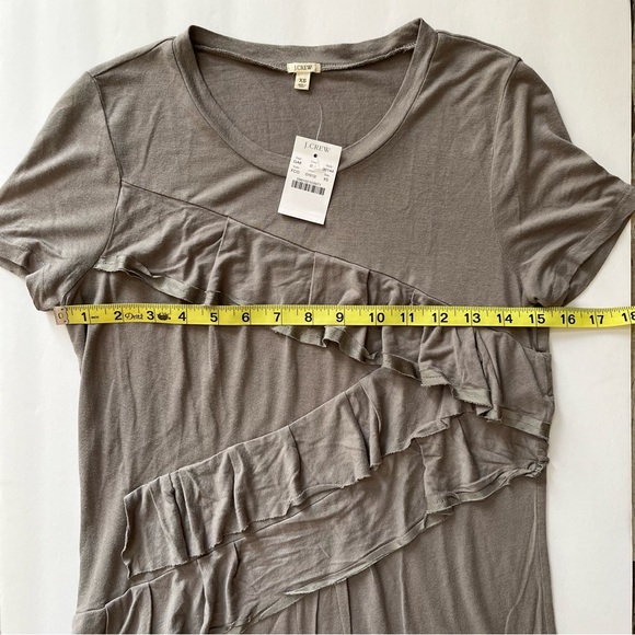 J. Crew | Tops | J Crew Womens Ruffled Shirt Size Xs Nwt | Poshmark